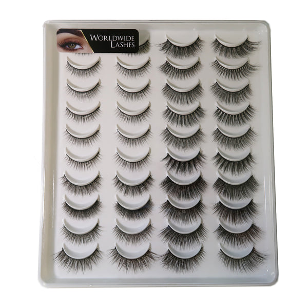 Natural and Glam Lashbook Limited Edition – Worldwide Lashes